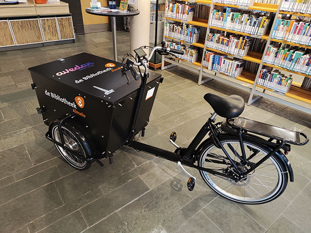 Belettering bibliotheek Almelo
