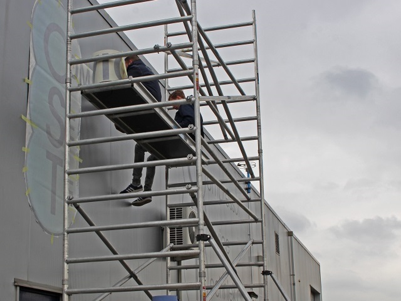 Stickers Compressor Service Techniek | Jazet Sign & Print | Almelo